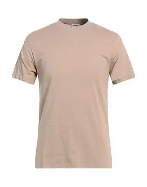Sandro Man T-shirt Green Size S Cotton Beige