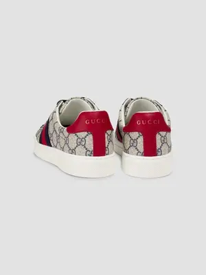 Gucci Ace Monogram Sneakers - Blue Midnight