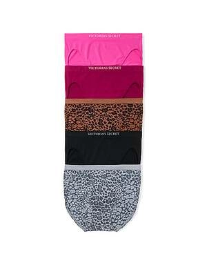 Victoria's Secret 5-pack Seamless High-leg Brief Panties - Print