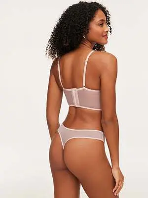 Victoria's Secret Adore Me Yara Thong Panty Beige
