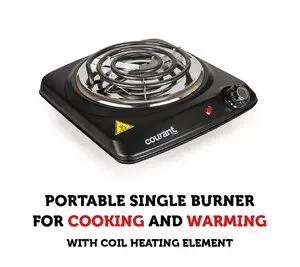 COURANT 1000 Watts Electric Single Burner