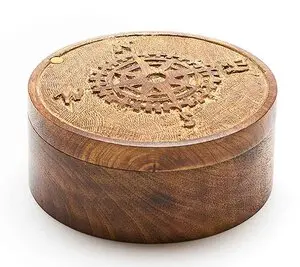 MATR BOOMIE Wood Wanderlust Compass Pivot Box - One-color