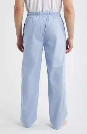 Nordstrom Woven Pajama Pants - Blue Chambray