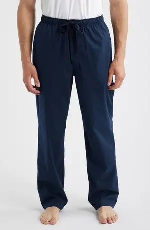 Nordstrom Woven Pajama Pants Navy Blazer