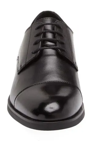 Nordstrom Elliott Cap Toe Lace-up Derby - Black