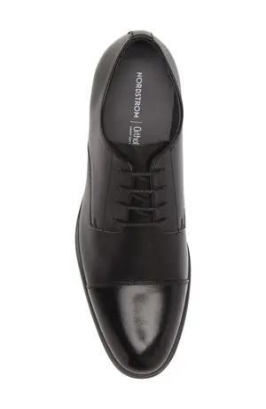 Nordstrom Elliott Cap Toe Lace-up Derby - Black