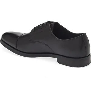 Nordstrom Elliott Cap Toe Lace-up Derby - Black