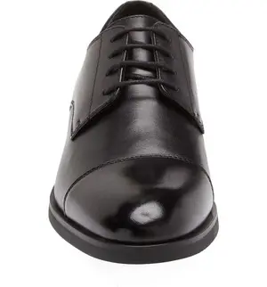 Nordstrom Elliott Cap Toe Lace-up Derby - Black