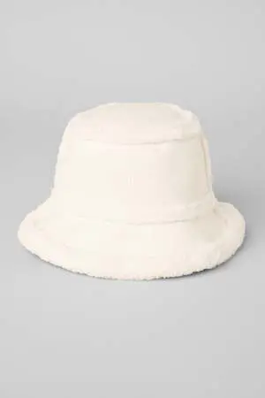 Alo Yoga Bucket Hat With Sherpa Trim