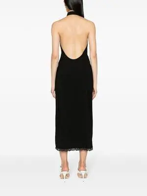 Moschino Halterneck Sleeveless Dress