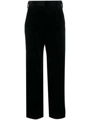 BLAZÉ MILANO Fox Straight-leg Trousers - Black