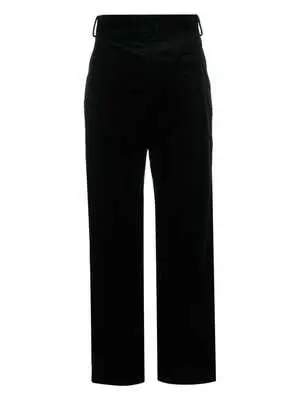 BLAZÉ MILANO Fox Straight-leg Trousers - Black