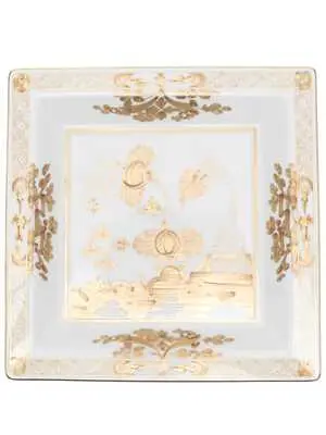 GINORI 1735 Oriente Italiano Porcelain Change Tray - White