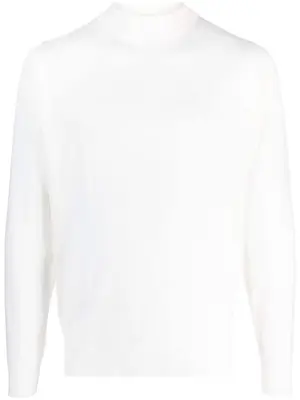 John Smedley Mock Neck