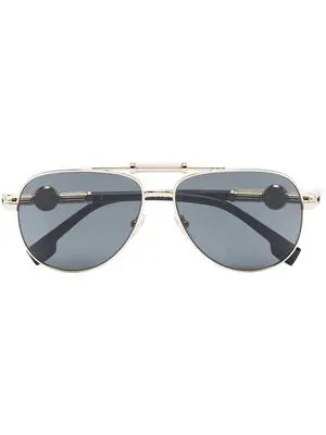 Versace Medusa Head Aviator Sunglasses