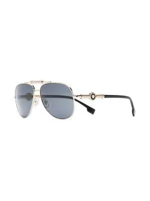 Versace Medusa Head Aviator Sunglasses