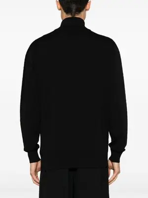 Karl Lagerfeld Fine-knit Bomber Jacket