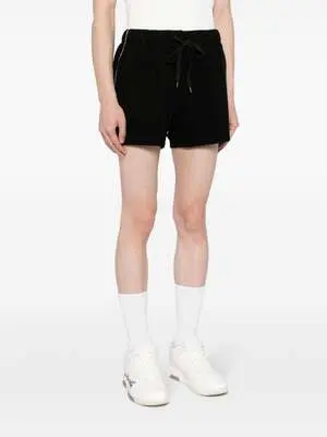 BLUE SKY INN Waiter Cotton Terry-cloth Shorts - Black