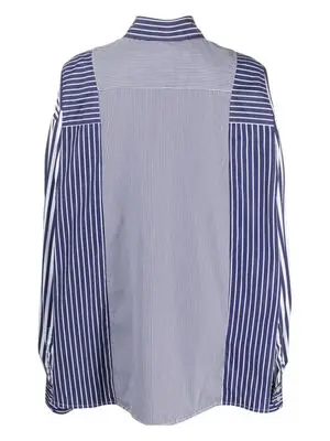 Colville Frankenstein Striped Patchwork Shirt