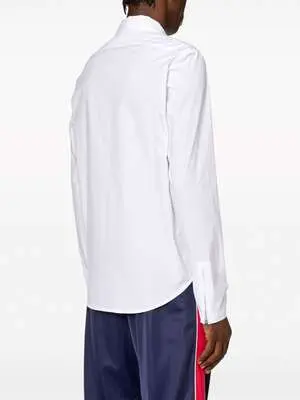 DIESEL® S-stuck Logo-embroidered Poplin Shirt