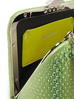 Attico Crystal-embellished Clutch
