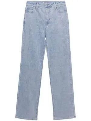 Simkhai Liam High-rise Straight-leg Jeans