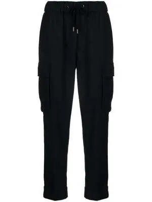 Peserico Drawstring Cropped Track Pants