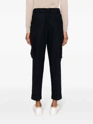 Peserico Drawstring Cropped Track Pants