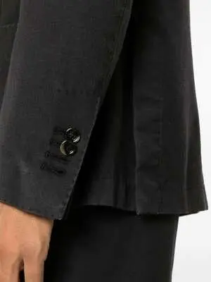 DELL'OGLIO Double-breasted Wool Suit - Grey