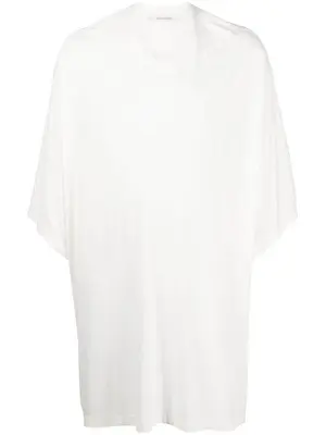 JULIUS Drop-shoulder Cotton-blend T-shirt