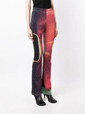 MAISON MARGIELA Abstract Print Trousers