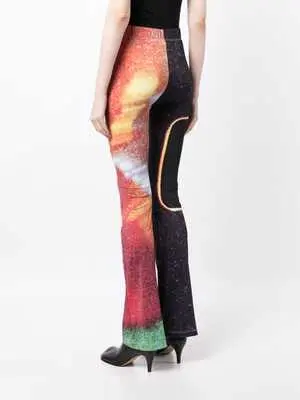 MAISON MARGIELA Abstract Print Trousers