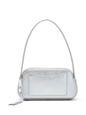 Marc Jacobs Metallic Slingshot Shoulder Bag - Silver