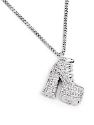 Marc Jacobs Pavé Kiki Boot Pendant Necklace