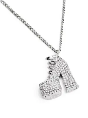 Marc Jacobs Pavé Kiki Boot Pendant Necklace
