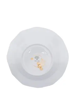 GINORI 1735 Floral-print Plates - Red