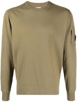 C.P. COMPANY Lens-detail Sweatshirt - Brown
