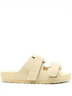 BIRKENSTOCK X Tekla Uji Suede Sandals - Neutrals