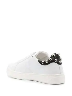 LANVIN Studded Leather Sneakers
