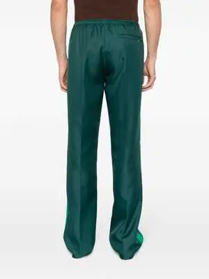 LANVIN Side-stripe Cotton Trousers