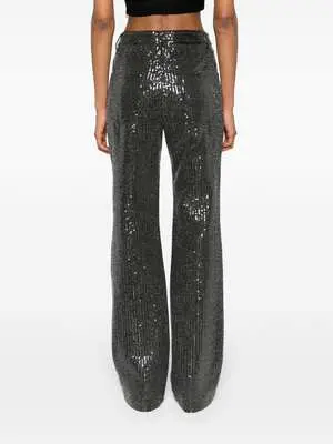 ROTATE BY BIRGER CHRISTENSEN High-waisted Sequined Jeans