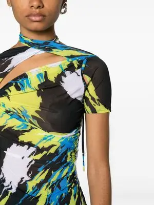 Coperni Graphic-print Dress