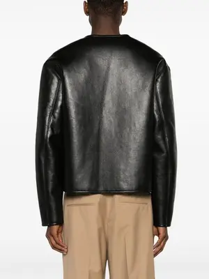 Nanushka Faux-leather Bomber Jacket