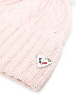 Rossignol Mady Cable-knit Beanie - Pink