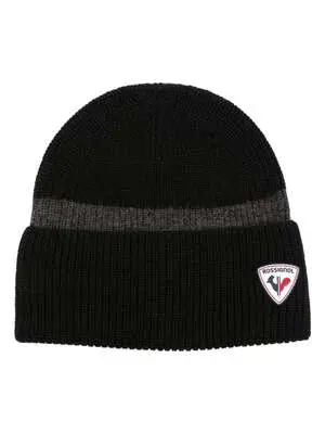 Rossignol Logo-patch Beanie - Black