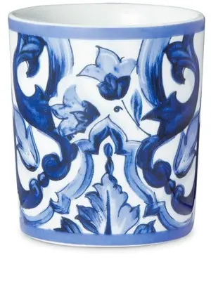 Dolce & Gabbana Archive-print Porcelain Cup - White