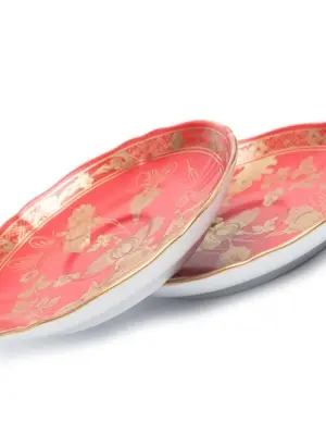 GINORI 1735 Rubrum Porcelain Plate