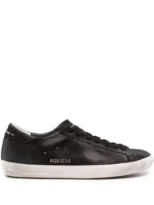 Golden Goose Round Toe Black Sneakers For Women