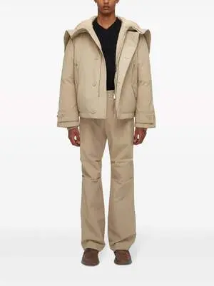 FERRAGAMO Classic-hood Padded Jacket - Neutrals