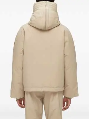 FERRAGAMO Classic-hood Padded Jacket - Neutrals